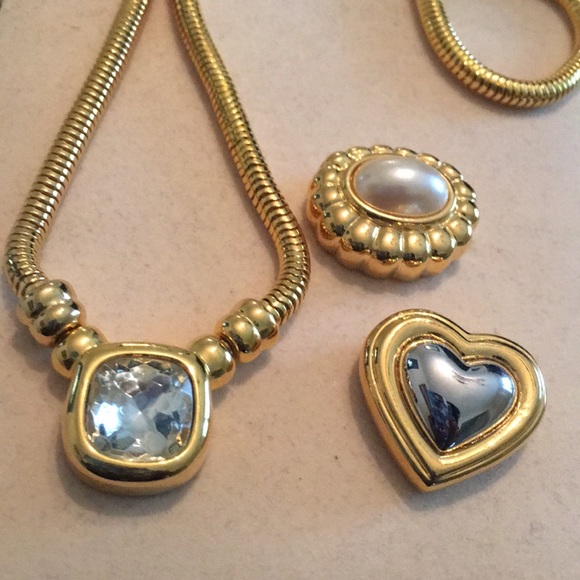 Joan Rivers | Jewelry | Joan Rivers Necklace With Changeable Charms ...